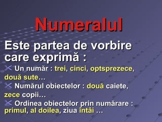 Numeralul | PPT