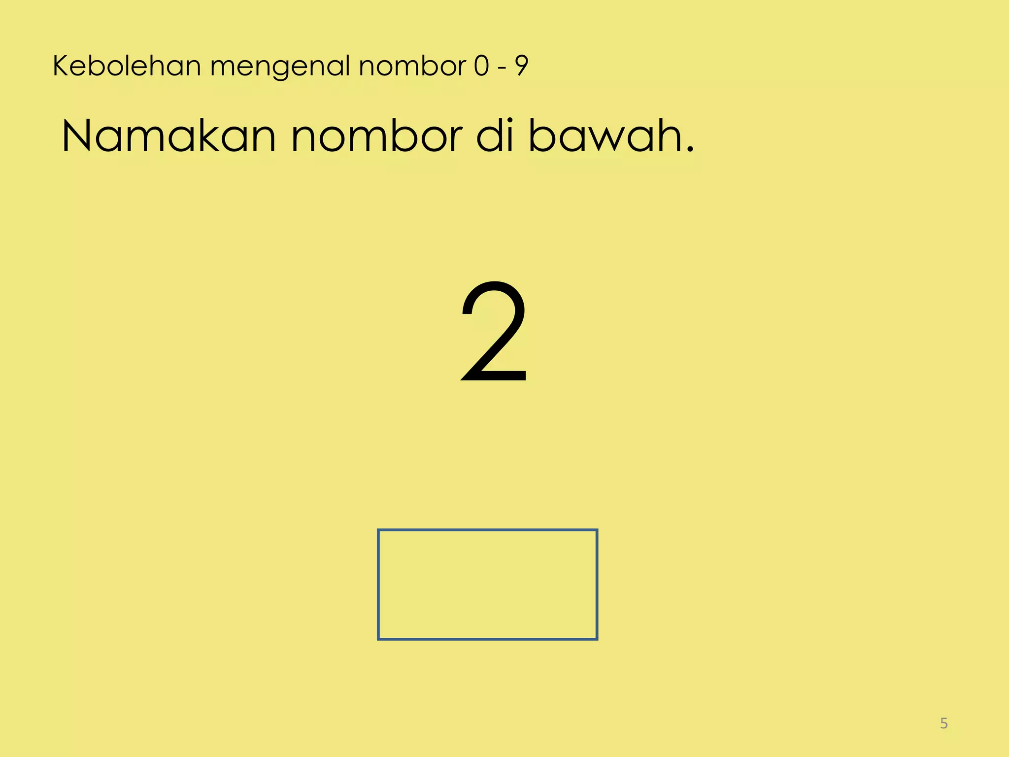 Numerasi k1 (mengenal_nombor) | PPS