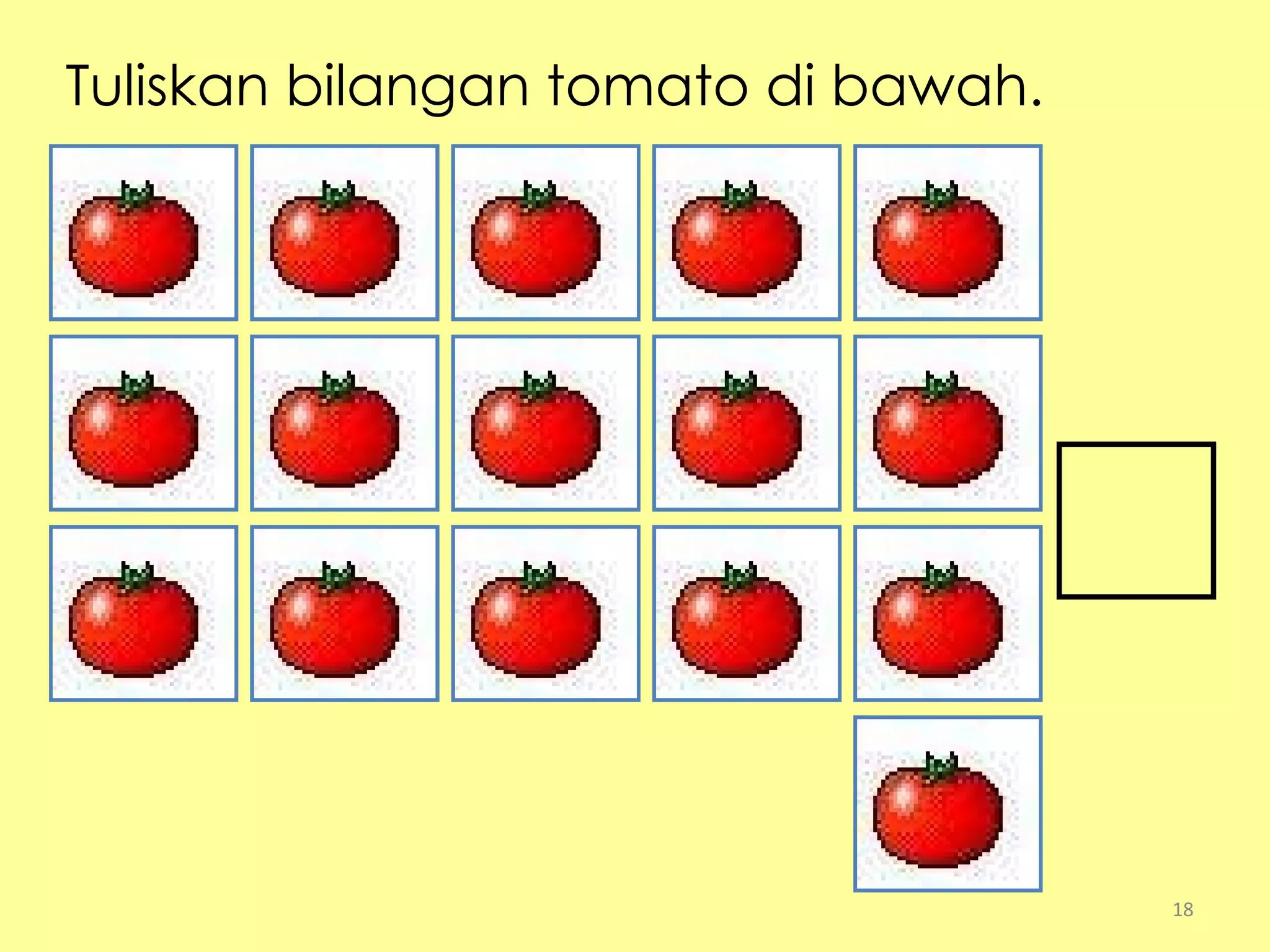 Numerasi k2 (membilang_11_-_20) | PPT