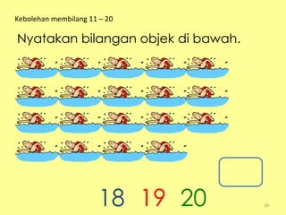 Numerasi k2 (membilang_11_-_20) | PPS