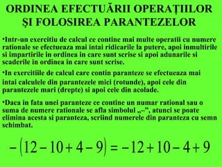 Numere rationale VII | PPS