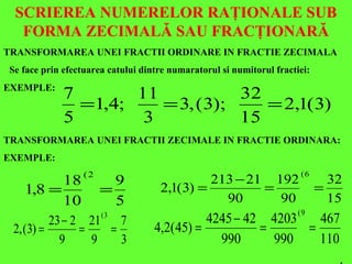 Numere rationale VII | PPS