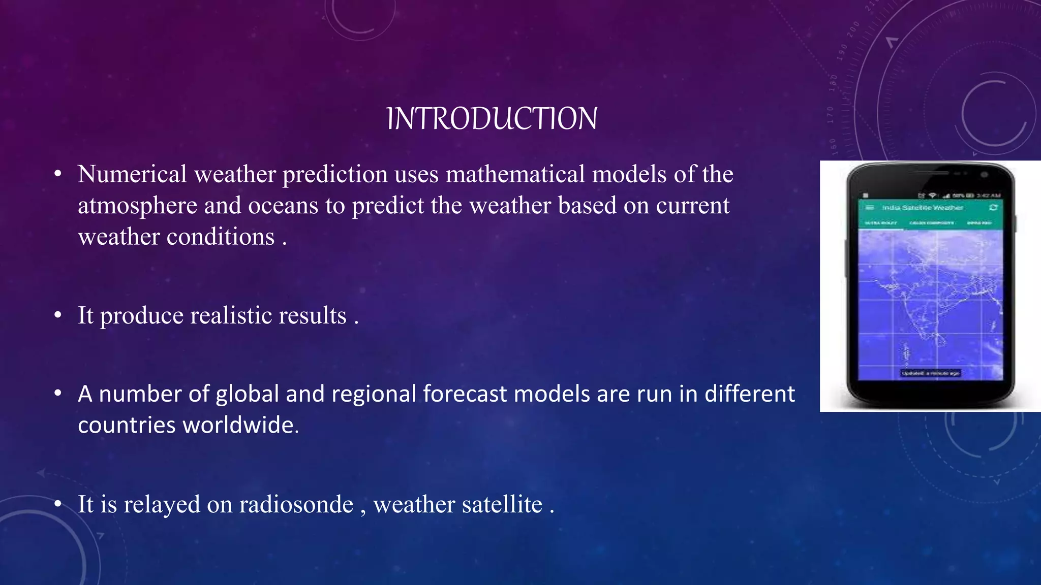 Numerical Weather Prediction | PPTX