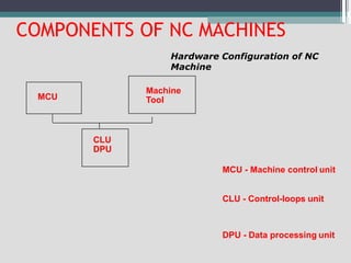 Numerical control machines tool | PPTX