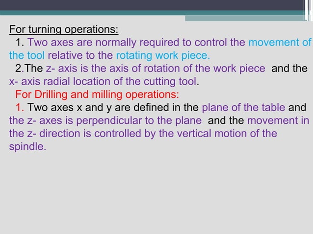 Numerical control machines tool | PPTX | Operating Systems | Computer Software and Applications