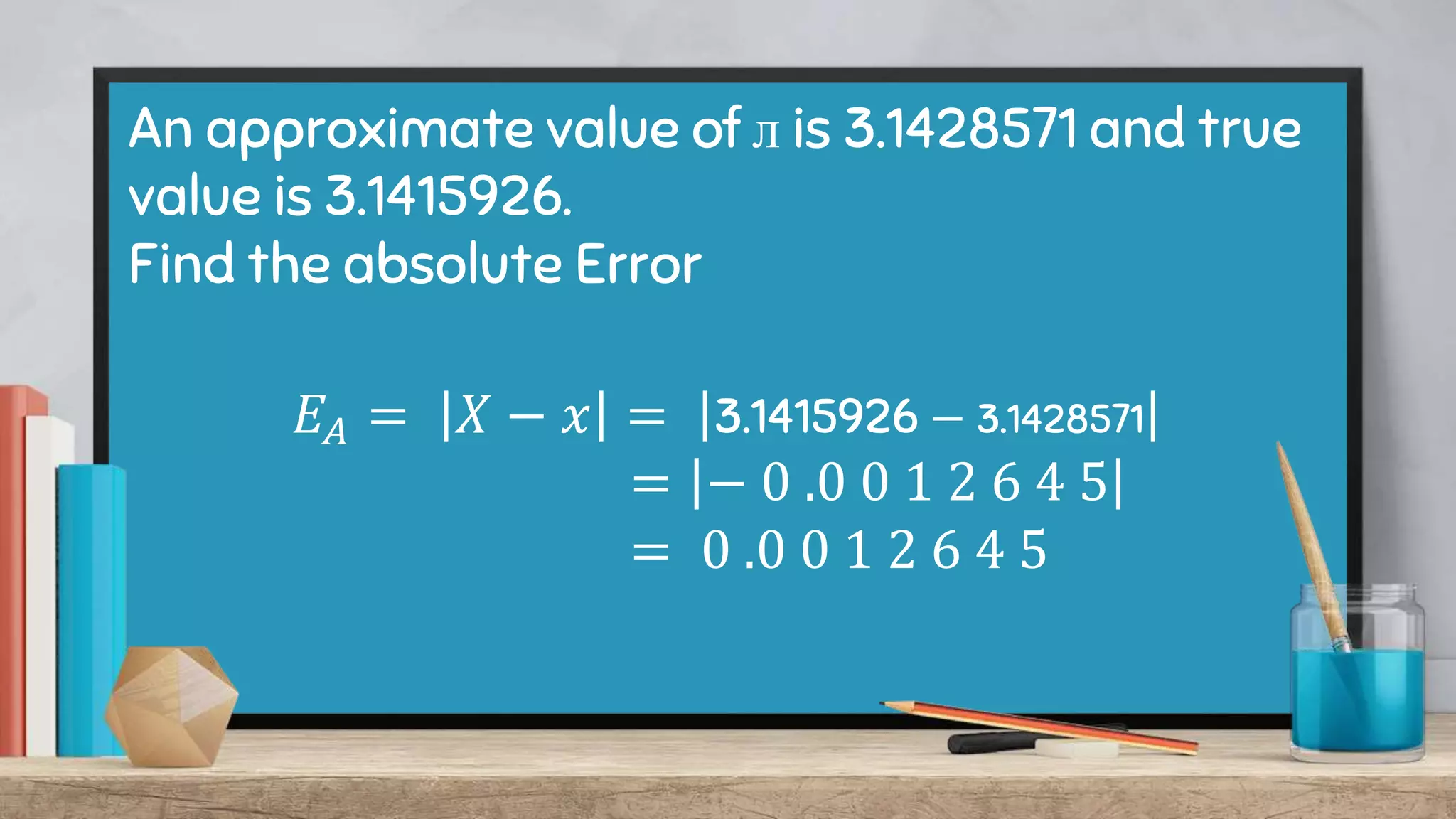 Error Finding in Numerical method | PPTX