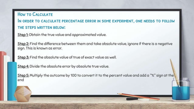 Error Finding in Numerical method | PPTX