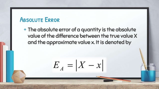 Error Finding in Numerical method | PPTX