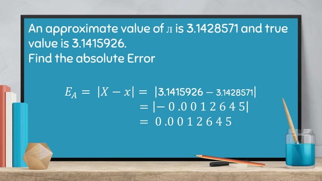 Error Finding in Numerical method | PPTX