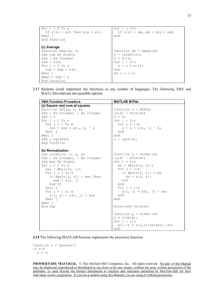Numerical Methods for Engineers 7th Edition Chapra Solutions Manual | PDF