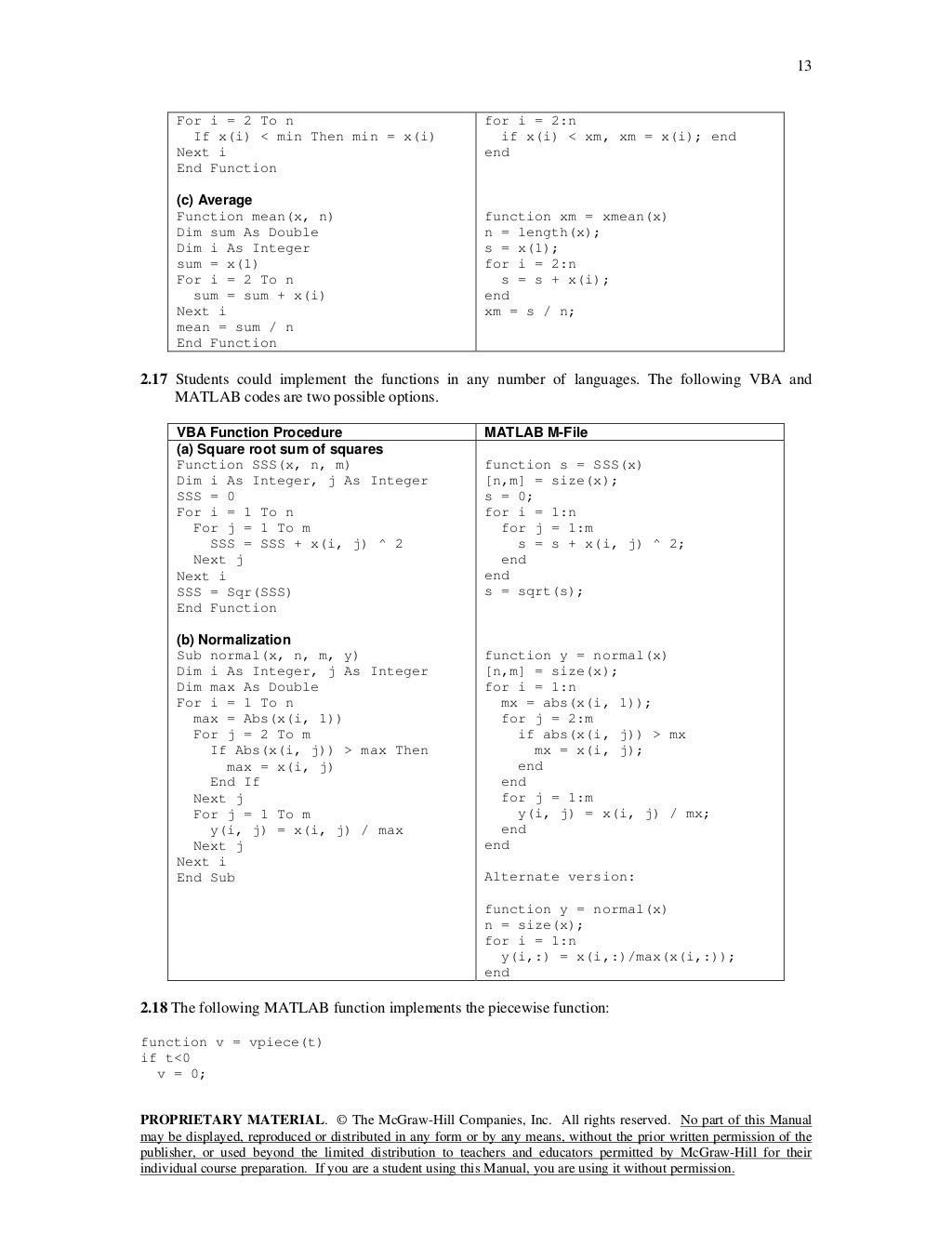 Numerical Methods For Engineers 7th Edition Chapra Solutions Manual 