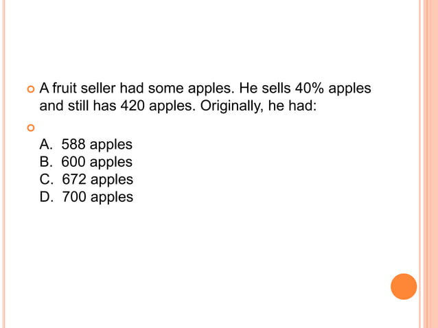 Numerical Ability.pptx | Physics | Science