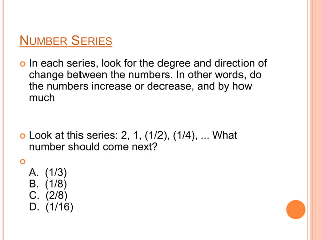 Numerical Ability.pptx | Physics | Science