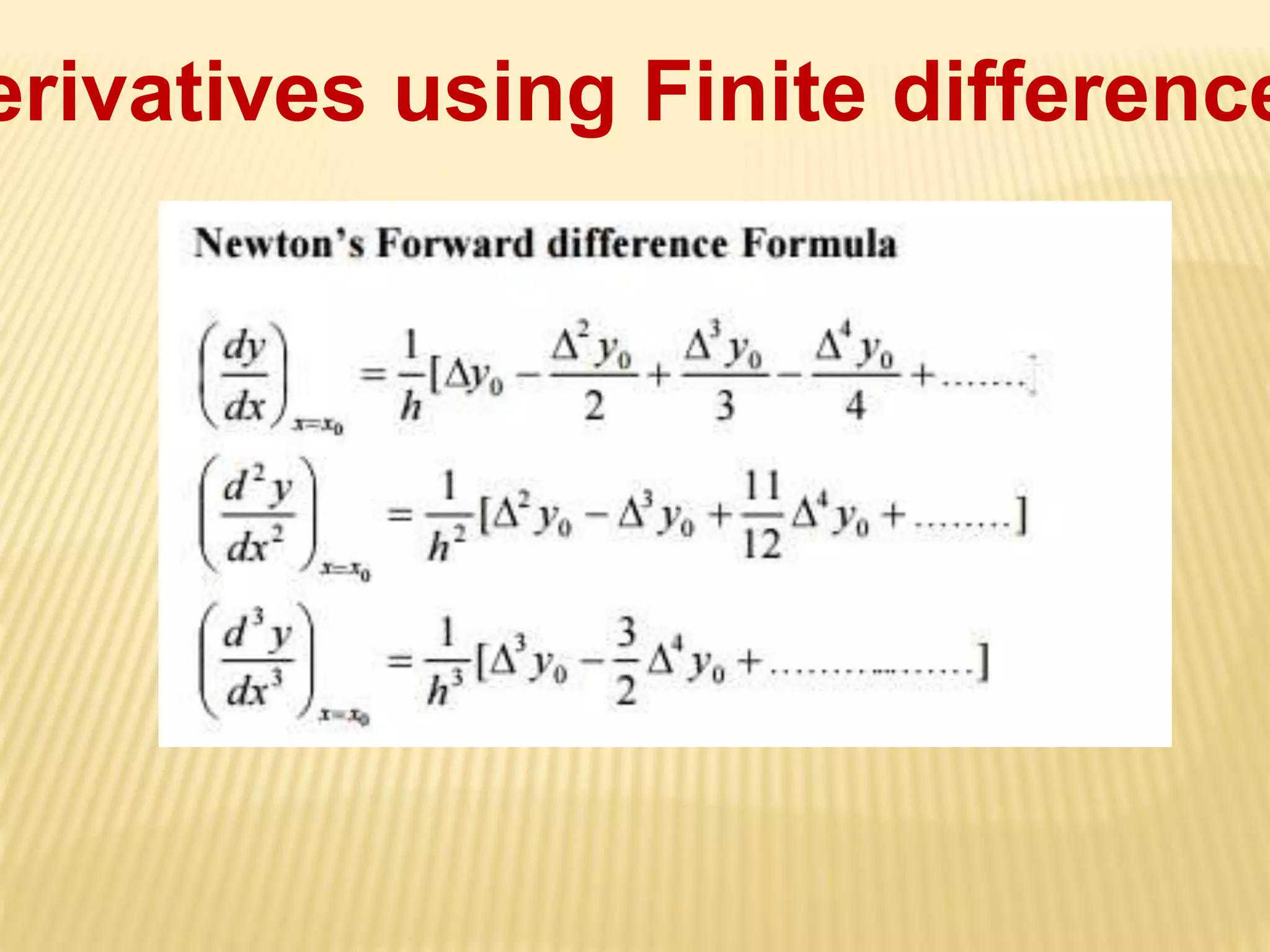 Numerical analysis (15 umtc64) | PPTX