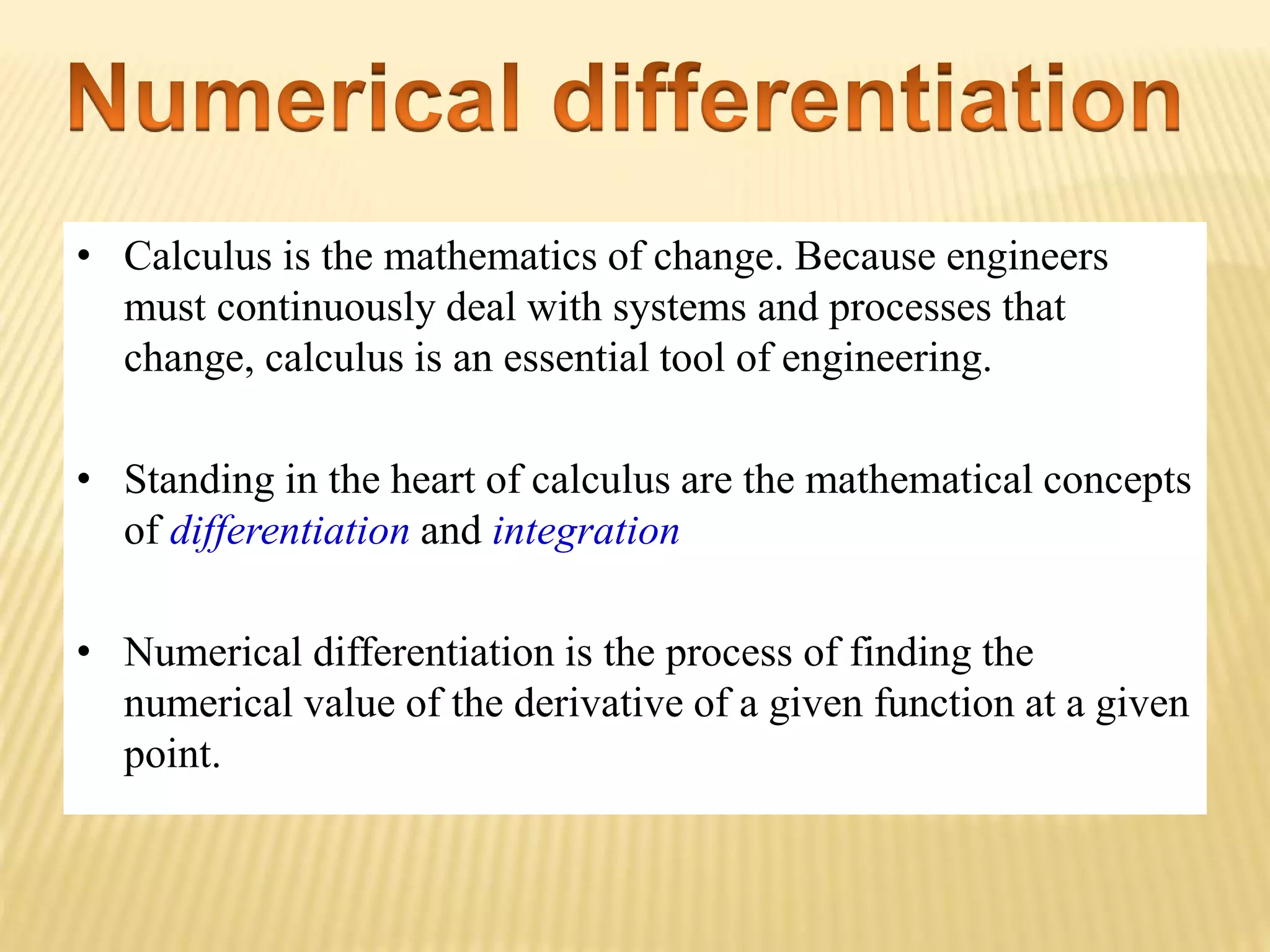 Numerical analysis | PPT