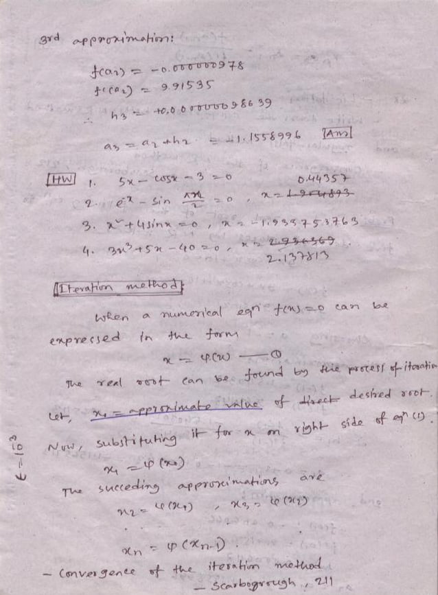 Numerical analysis & computer programming | PDF