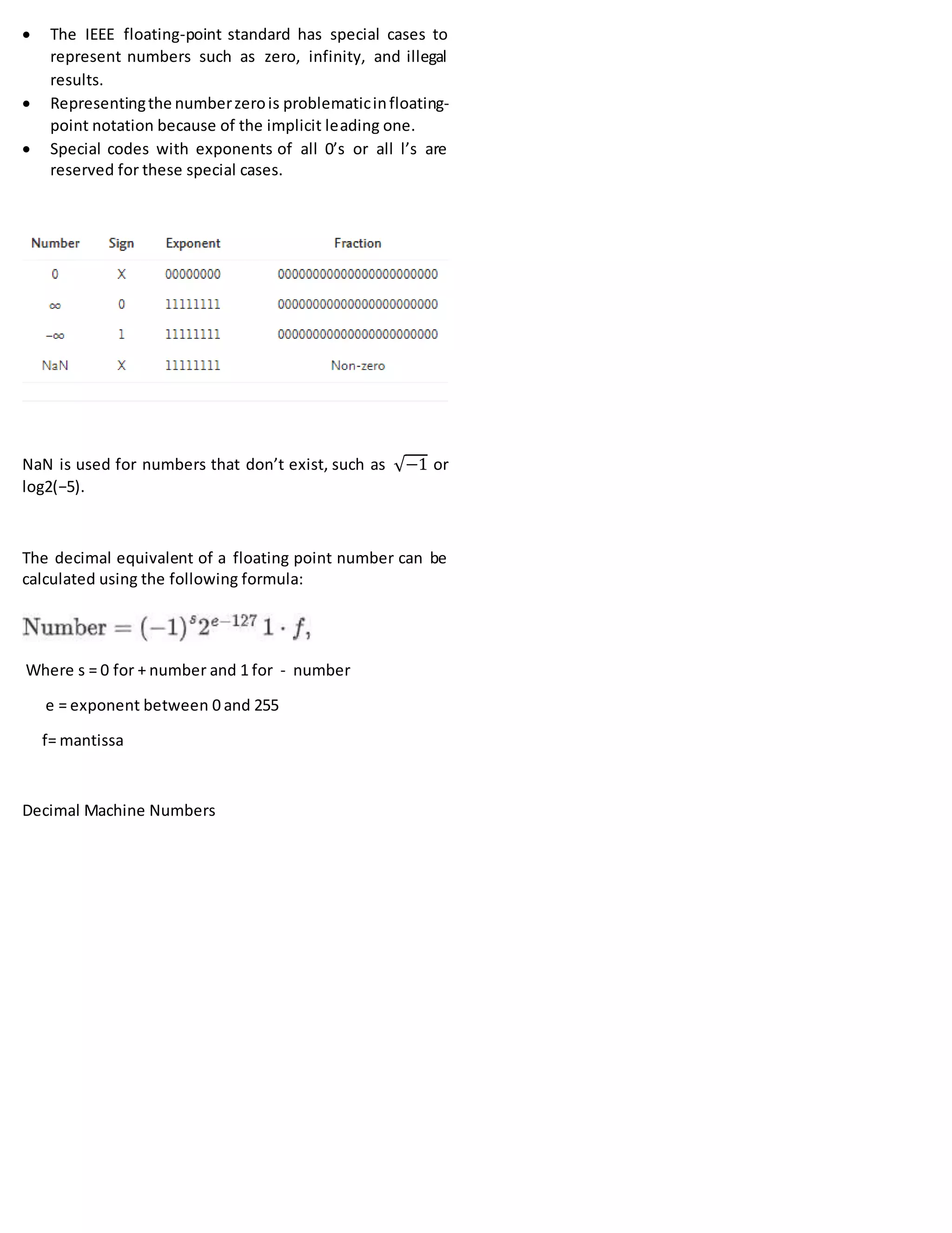 Numerical Analysis_Computer Representation of Numbers.docx
