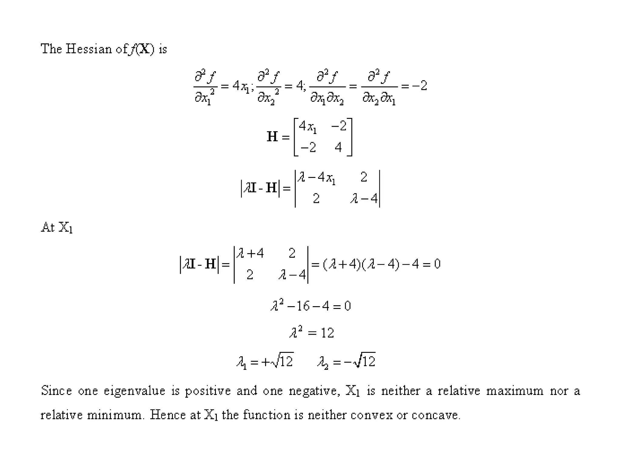 Numerical analysis convexity, concavity | PDF