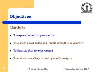 Numerical analysis dual, primal, revised simplex | PDF