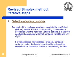 Numerical analysis dual, primal, revised simplex | PDF