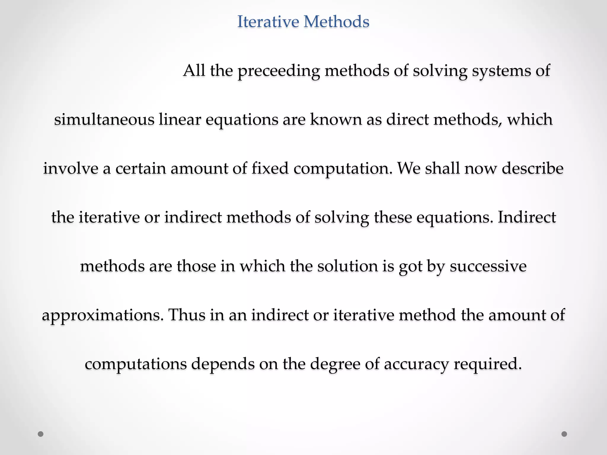Numerical analysis ppt | PPTX