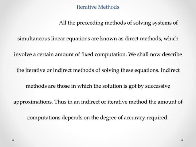 Numerical analysis ppt | PPT