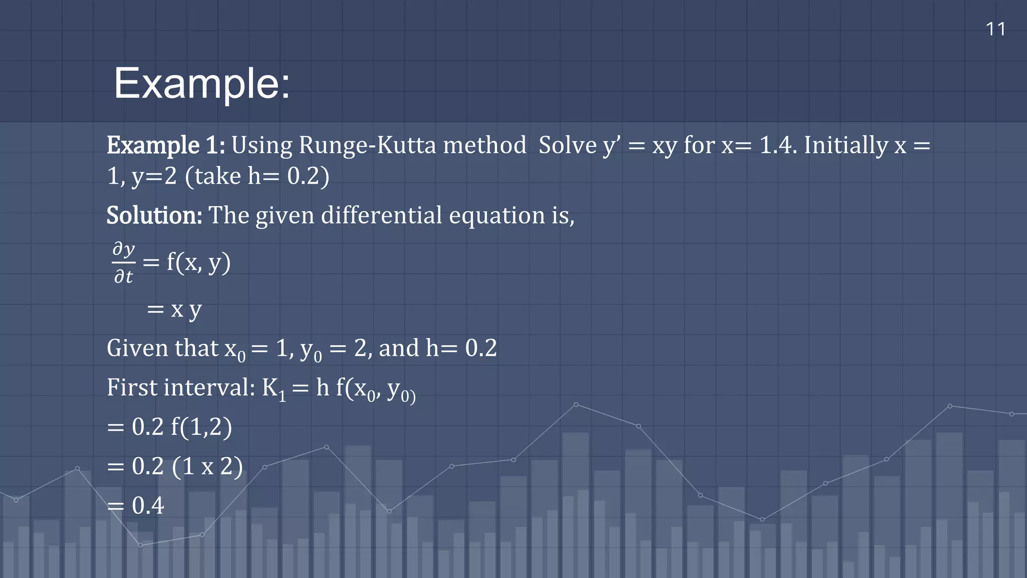 Runge Kutta Methods With Examples Pptx