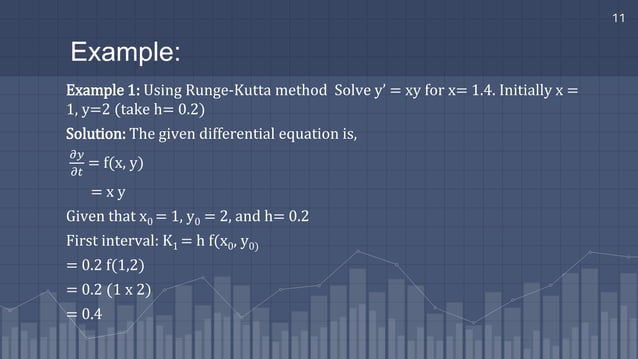 Runge-Kutta methods with examples | PPTX