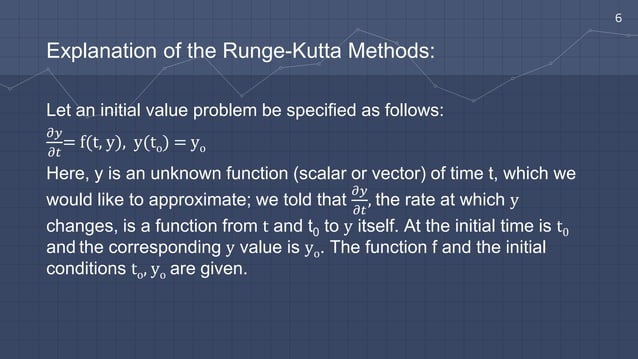Runge Kutta Methods With Examples Ppt