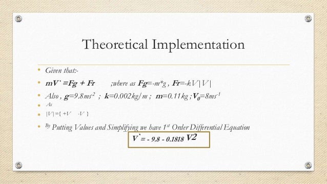Euler Method using MATLAB