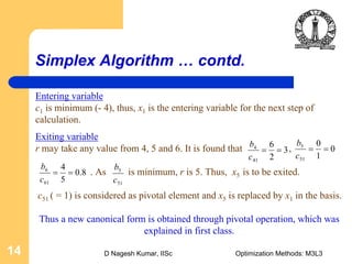 Numerical analysis simplex method 1 | PDF