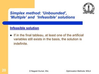 Numerical analysis simplex method 2 | PDF