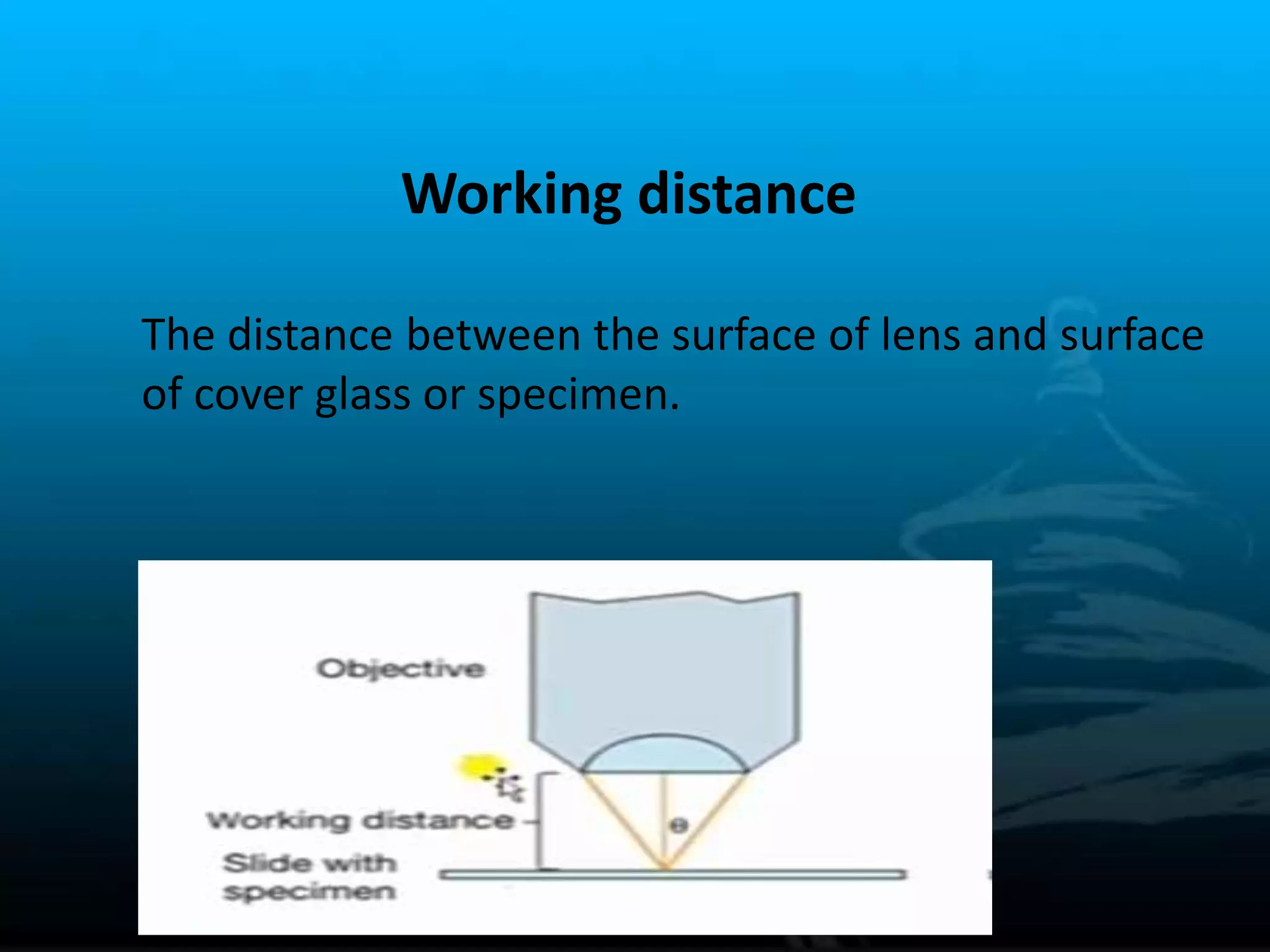 Numerical aperture and limits of resolution of microscope | PPTX