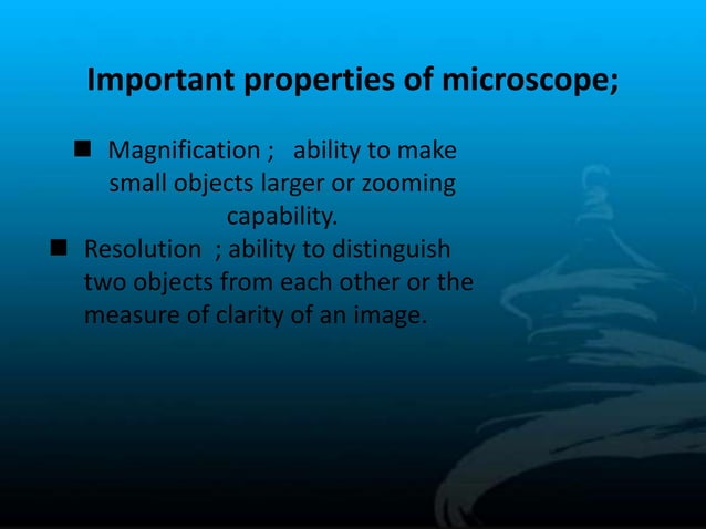 Numerical aperture and limits of resolution of microscope | PPTX ...