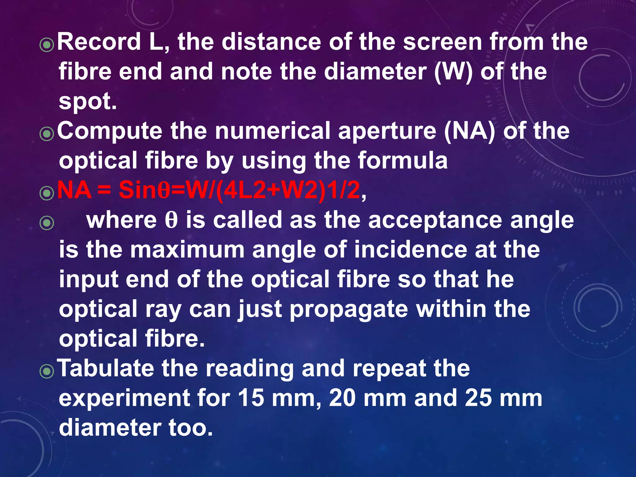 numerical aperture of a optical fibre.pptx