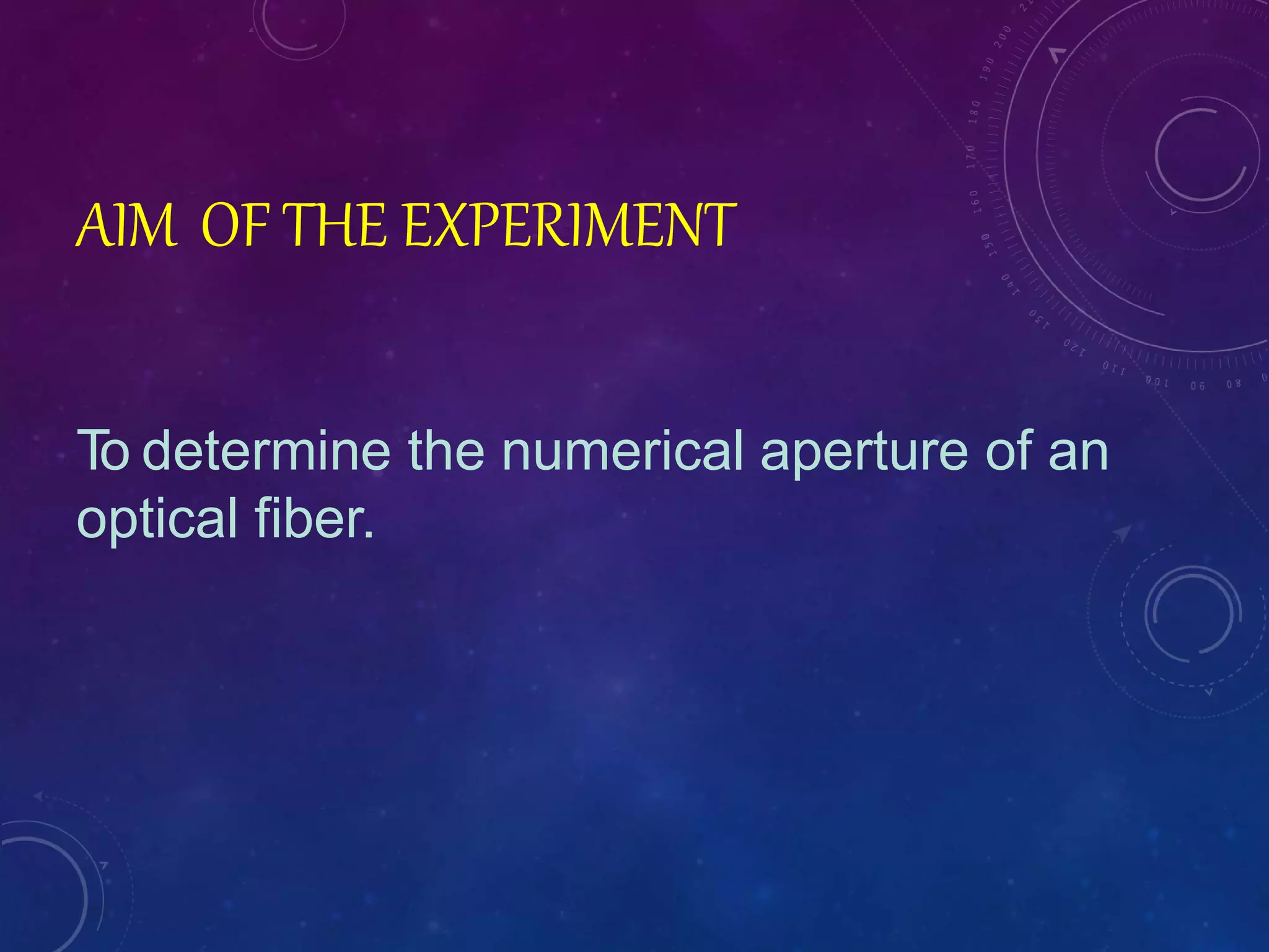 numerical aperture of a optical fibre.pptx