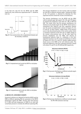 Numerical assessment of the backward facing steps nozzle | PDF