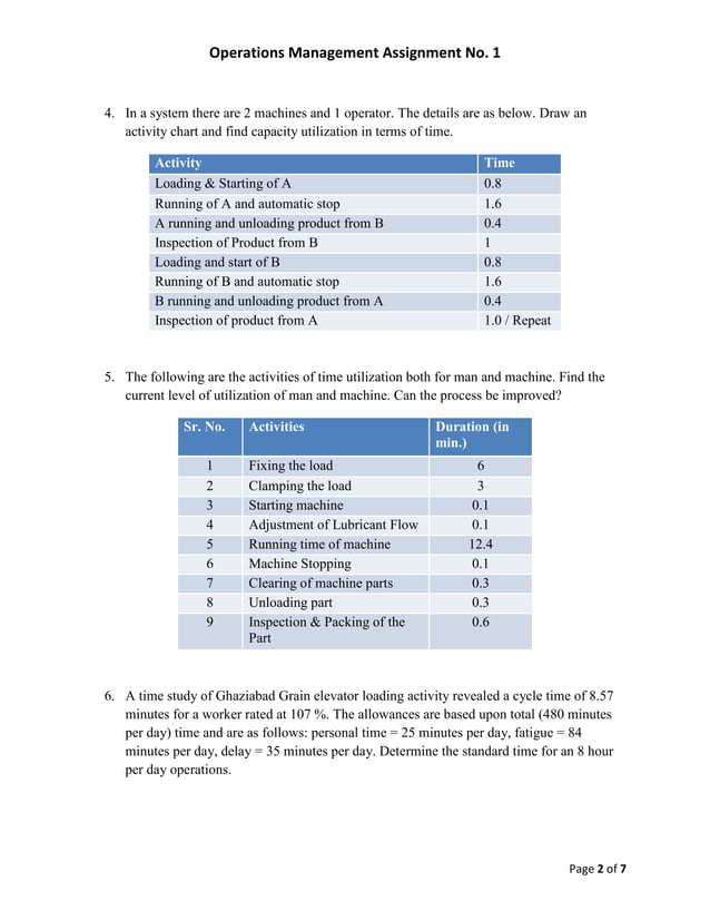 Numerical assignment | PDF