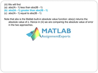 Numerical Computation | PPT