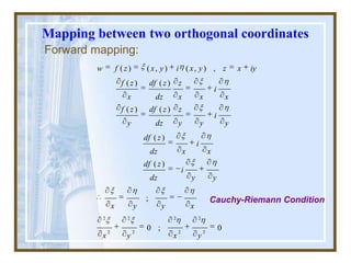 Numerical conformal mapping of an irregular area | PPT