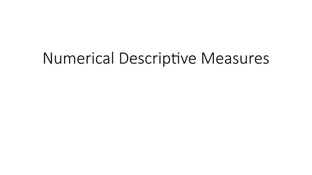 Numerical Descriptive Measuressssss.pptx