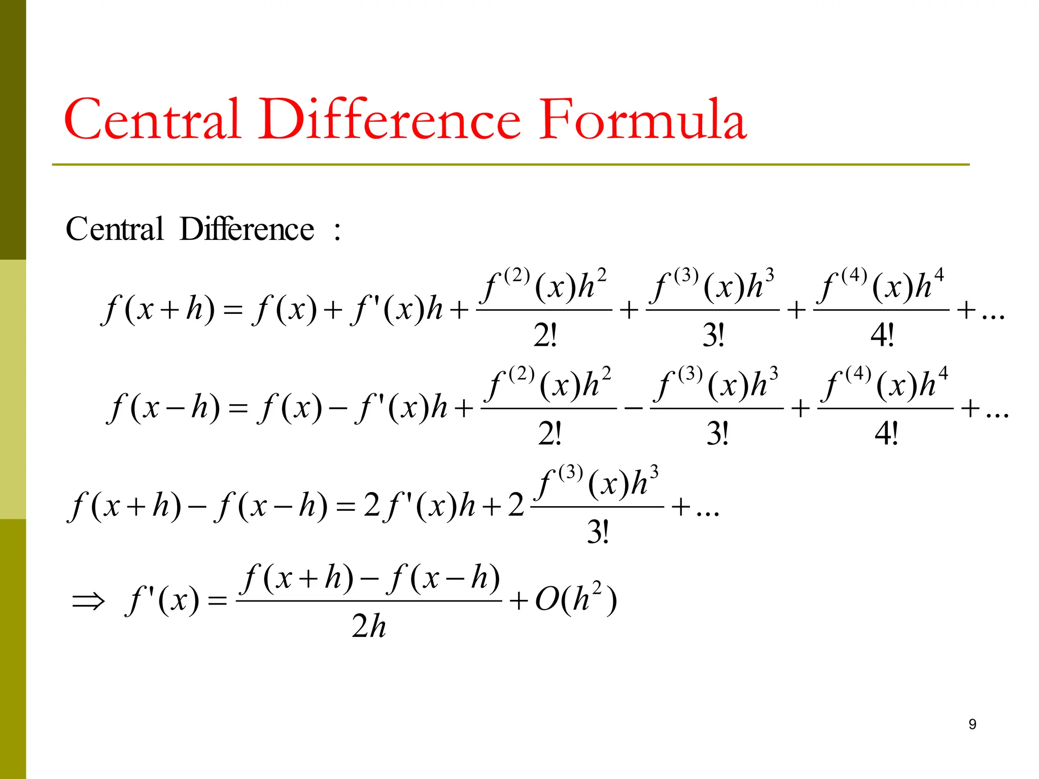 numerical_differentiations.ppt