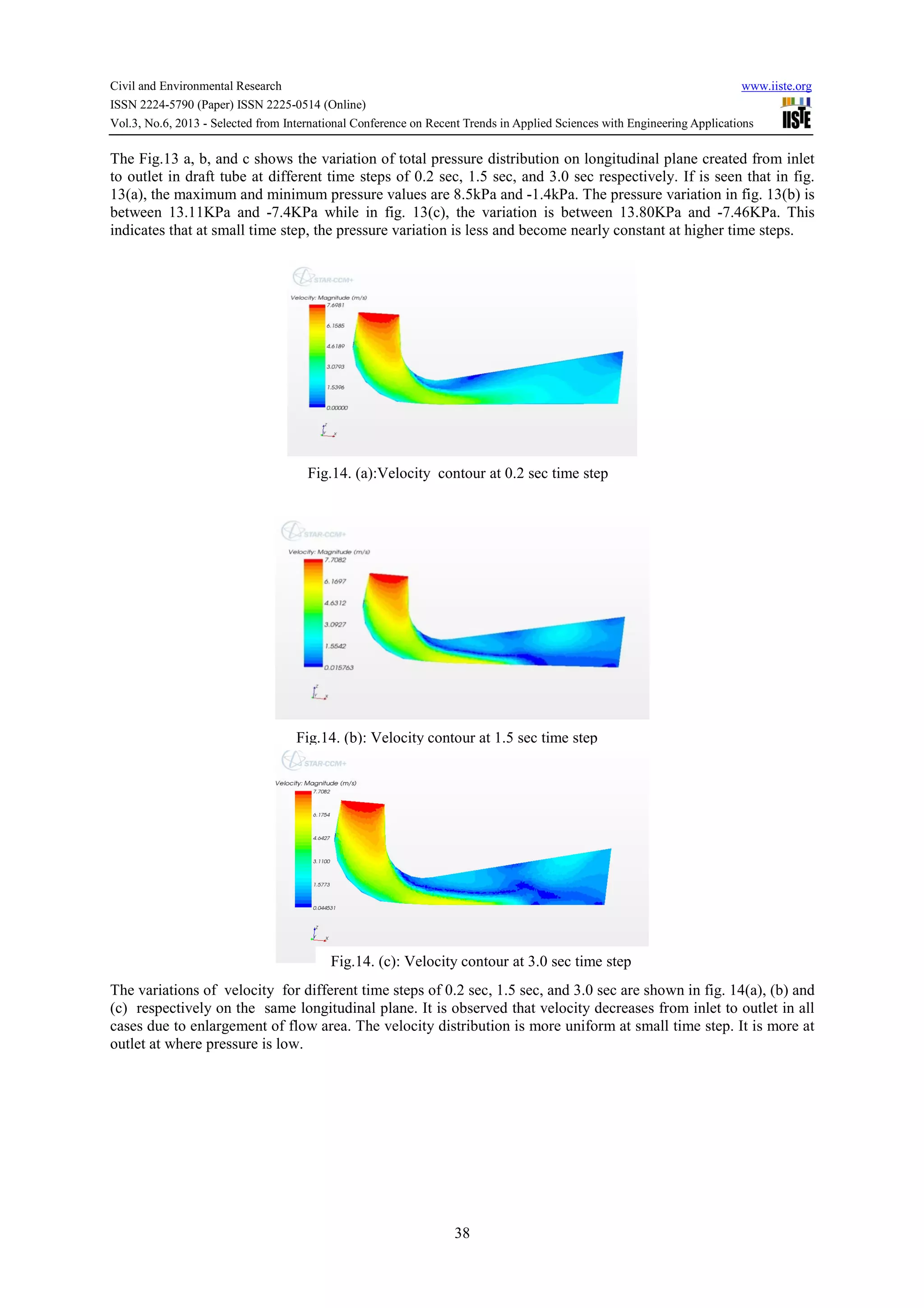 Numerical flow simulation using star ccm+ | PDF