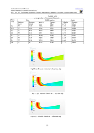 Numerical flow simulation using star ccm+ | PDF