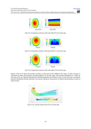 Numerical flow simulation using star ccm+ | PDF