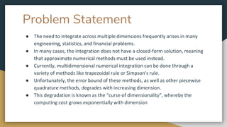 Numerical Integral using NNI | PPT