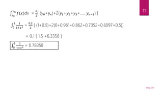 Numerical integration | PPT