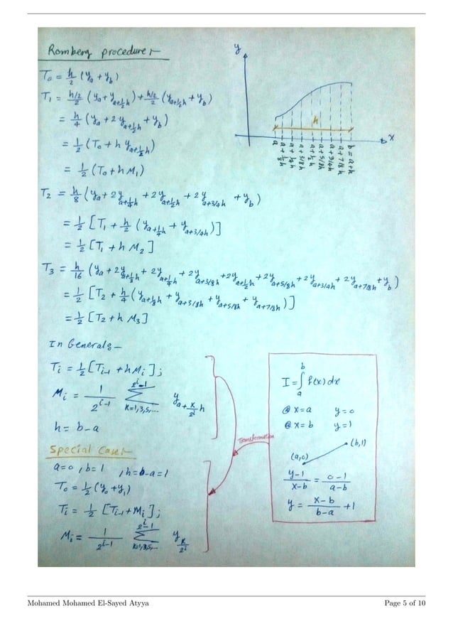 Numerical integration | PDF | Physics | Science