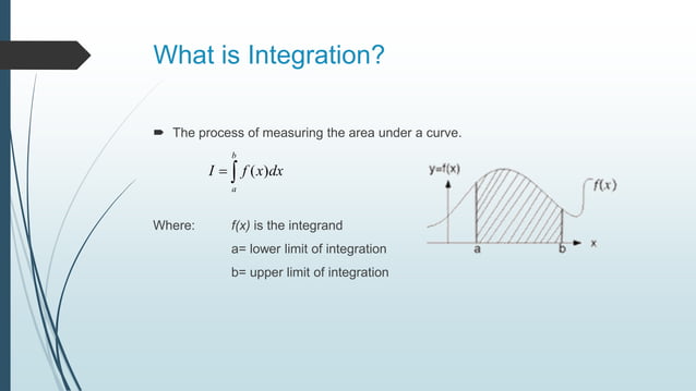 Numerical integration;Gaussian integration one point, two point and three point method. | PPTX