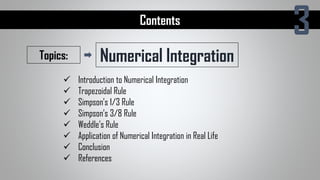 Efficient Accuracy: A Study on Numerical Integration. | PDF